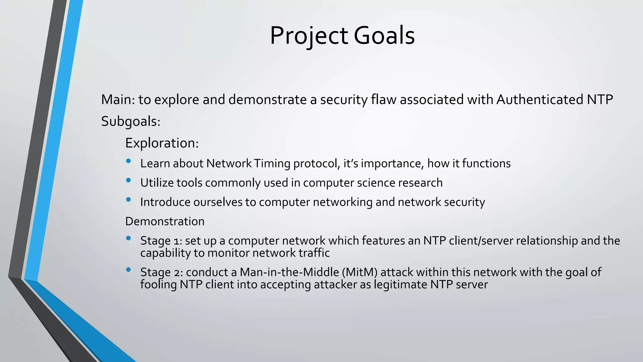 NTP Project Presentation | PPTX