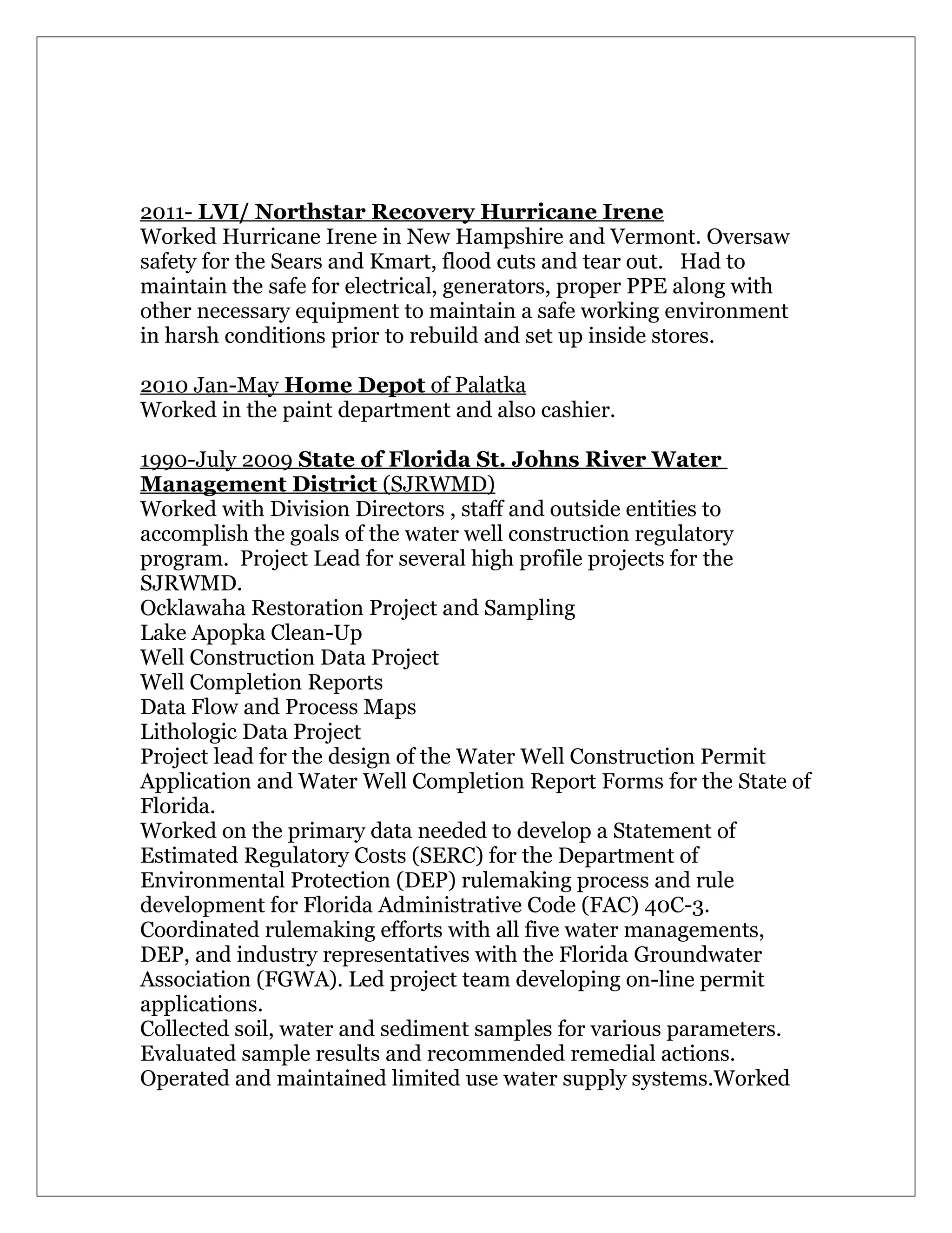 Donna Gates Rickett Resume | DOC