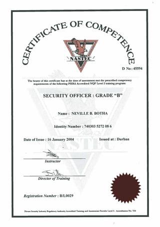 Security Grade B | PDF