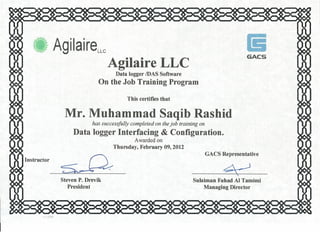 CEMS Data Logger Training (Agilair) | PPT