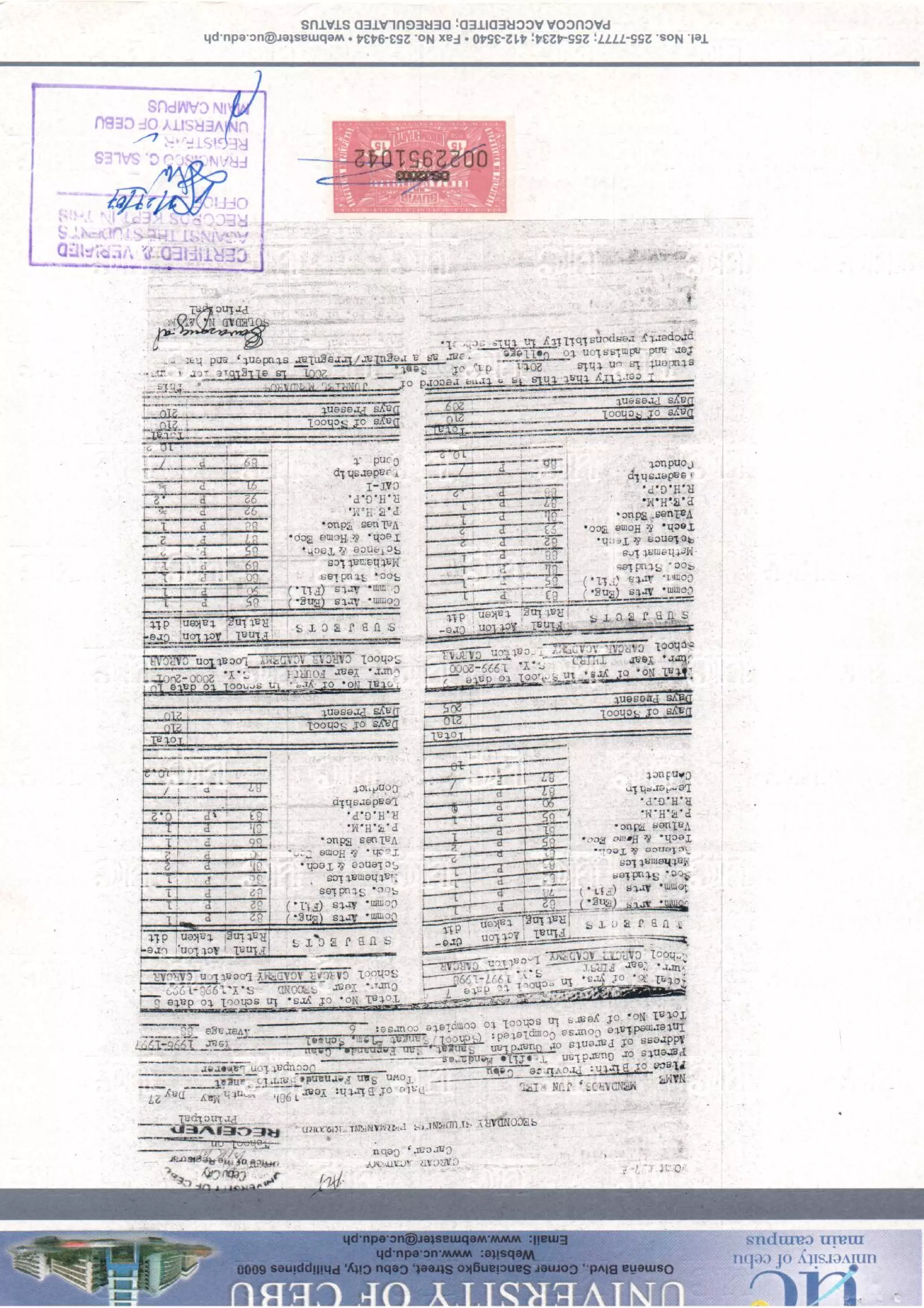 Diploma, TOR & PRC License Cert. | PDF