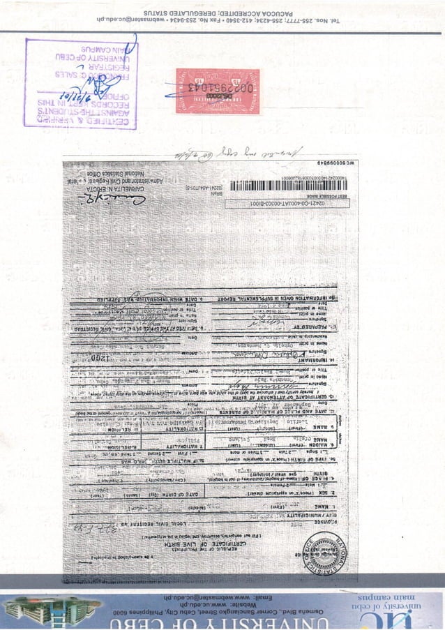 Diploma, TOR & PRC License Cert. | PDF