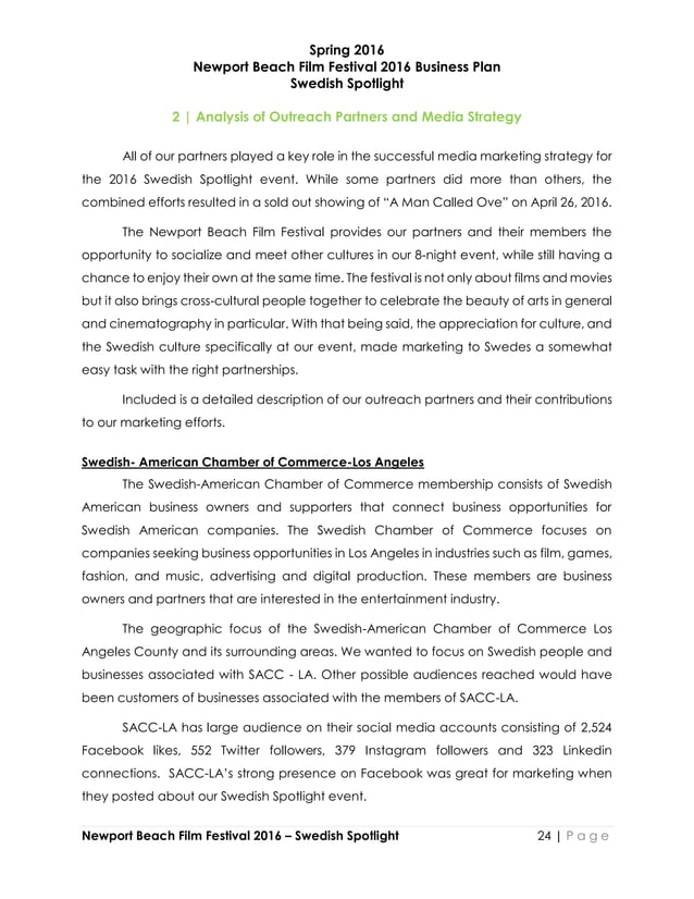 FINAL Project - Team Sweden | PDF