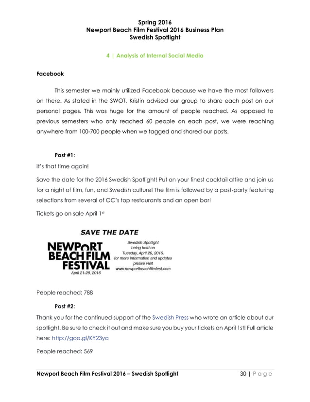 FINAL Project - Team Sweden | PDF