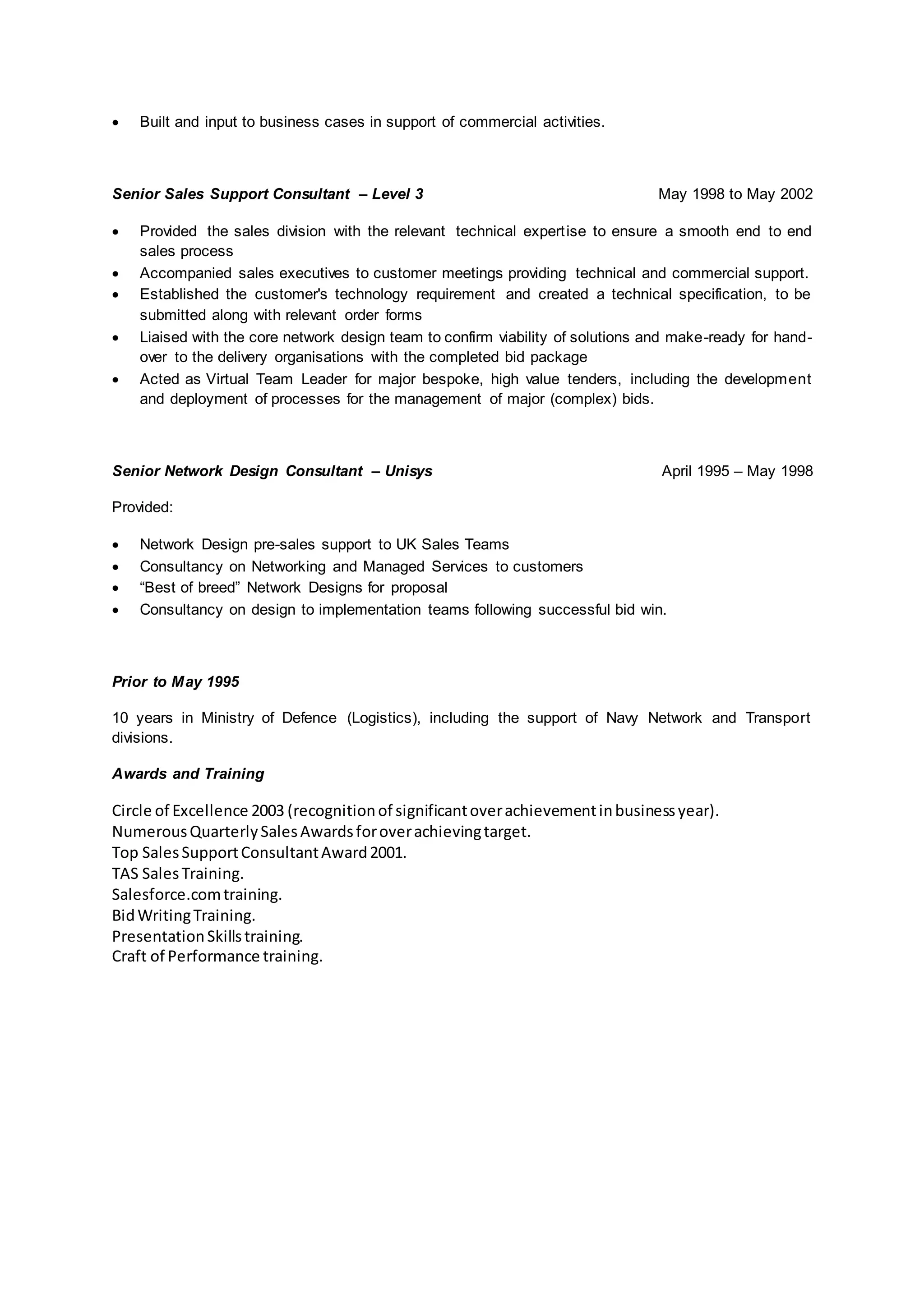 David Solomon CV Jan 2016 | DOCX