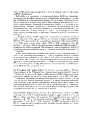 Desorption of TCE from MGP DNAPL 2011 | PDF