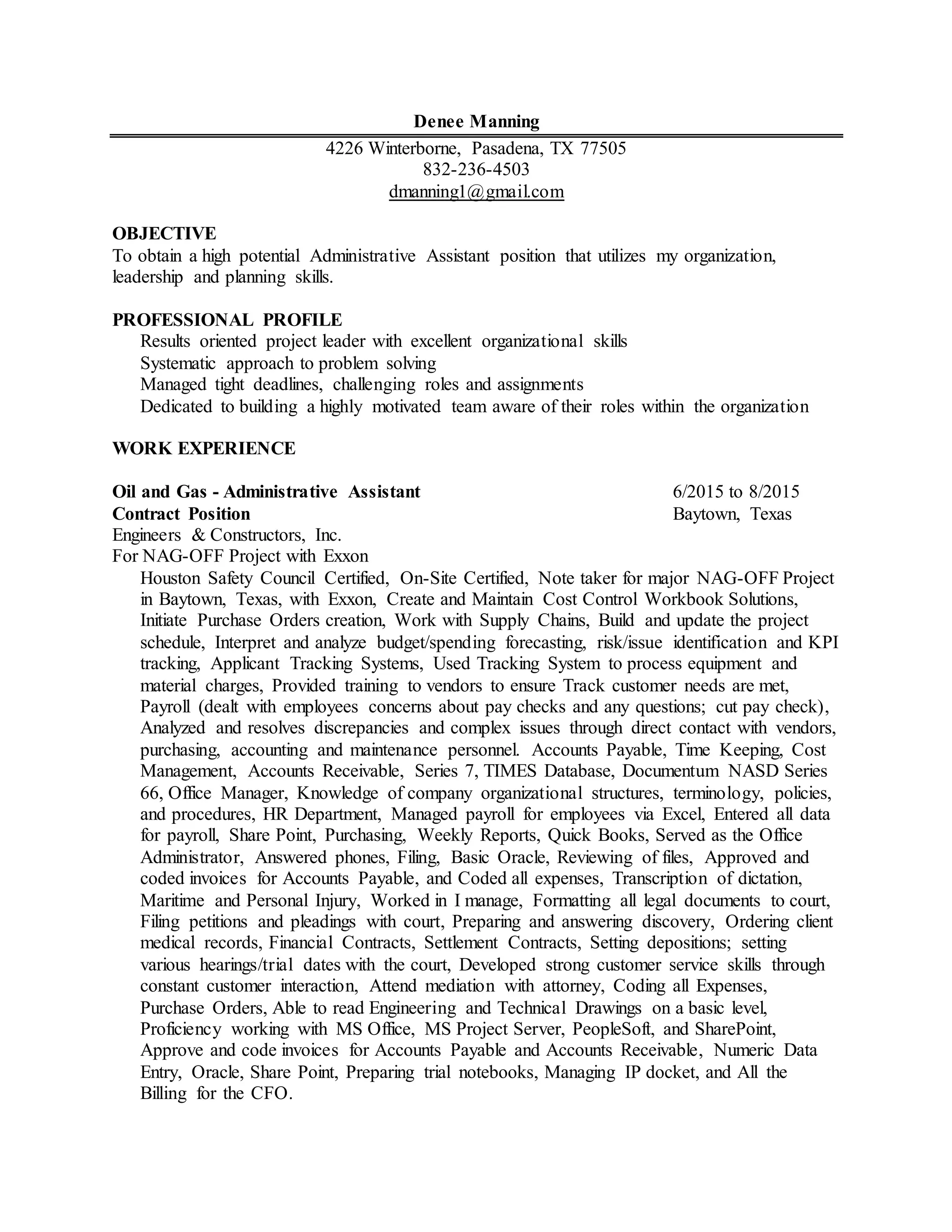 noecinewresume | DOCX