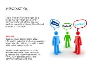 Social Media in Crisis Communication | PPTX