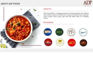 Adf Foods Company History Information | PPTX