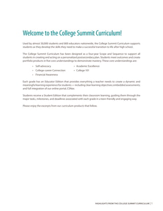 Sample Curriculum 111612 | PDF