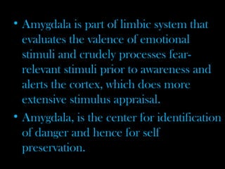 Biology of emotions | PPT