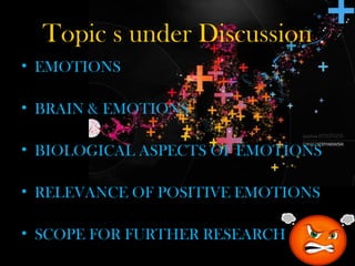 Biology of emotions | PPT