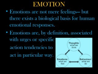 Biology of emotions | PPT