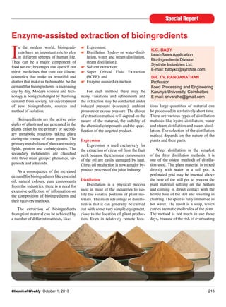 Bioingredients article- First bublication | PDF