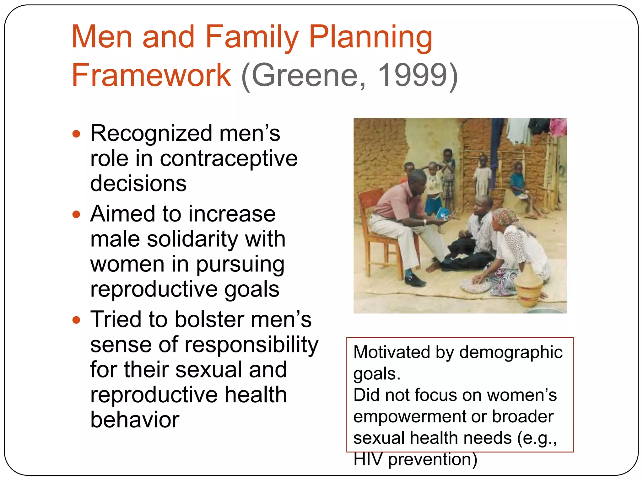 Engaging Men in Family Planning: How? Why? IBP Interactive Session | PPTX