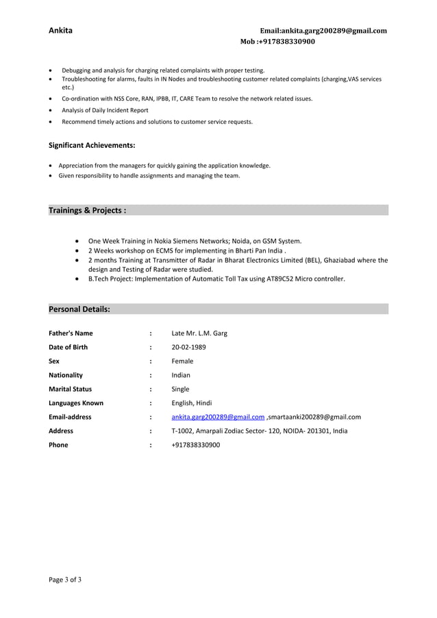 Ankita_Garg_CV | PDF