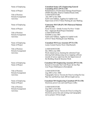 Zia Ullah Khan 2 new | DOC | Civil Engineering Industry | Industries