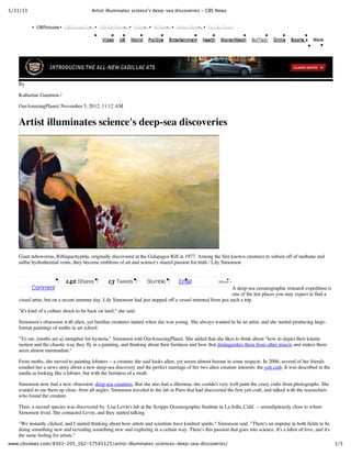 Lily Simonson Press Highlights Deep Sea | PDF