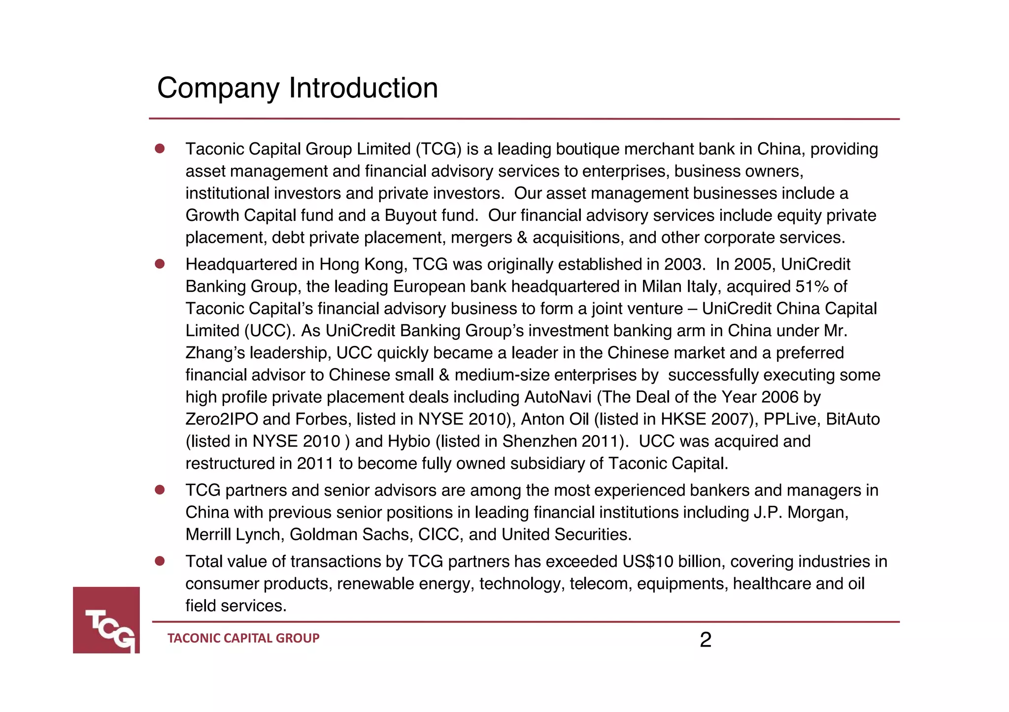 Taconic Capital Group | PDF