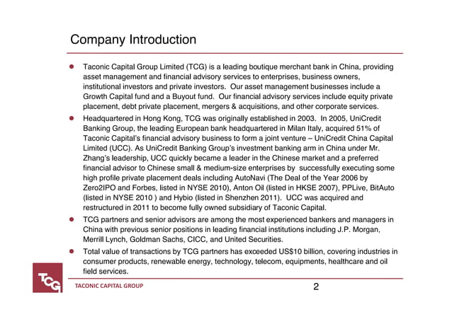 Taconic Capital Group | PPT