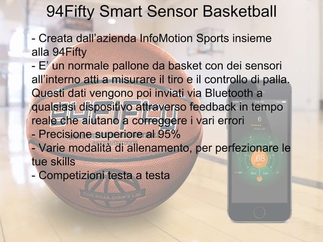 94Fifty Smart Sensor Basketball | PPT