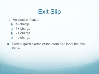 Lesson: Friday 9/4 | PPT | Chemistry | Science