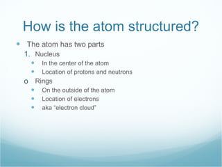 Lesson: Friday 9/4 | PPT | Chemistry | Science