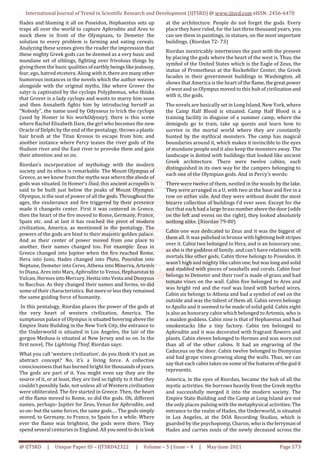 Reimagination of Greek Mythology in Rick Riordan’s Percy Jackson and ...