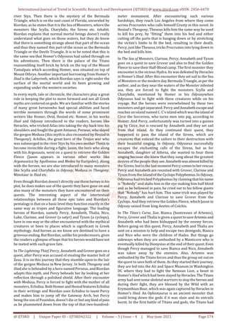 Reimagination of Greek Mythology in Rick Riordan’s Percy Jackson and ...