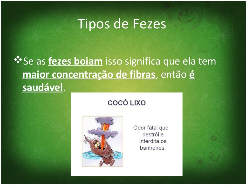 Tipos de Fezes