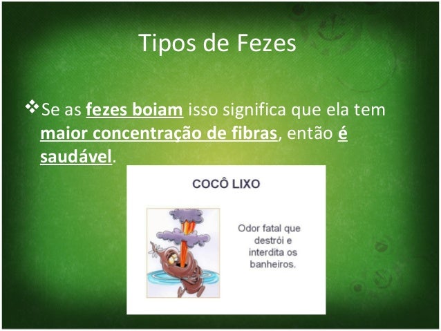 Tipos de Fezes