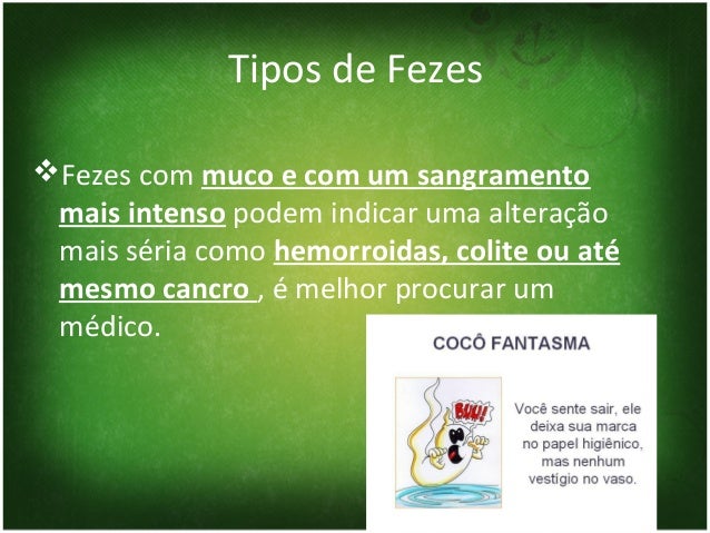 Tipos de Fezes