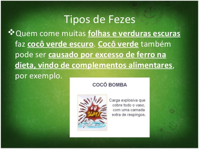 Tipos de Fezes