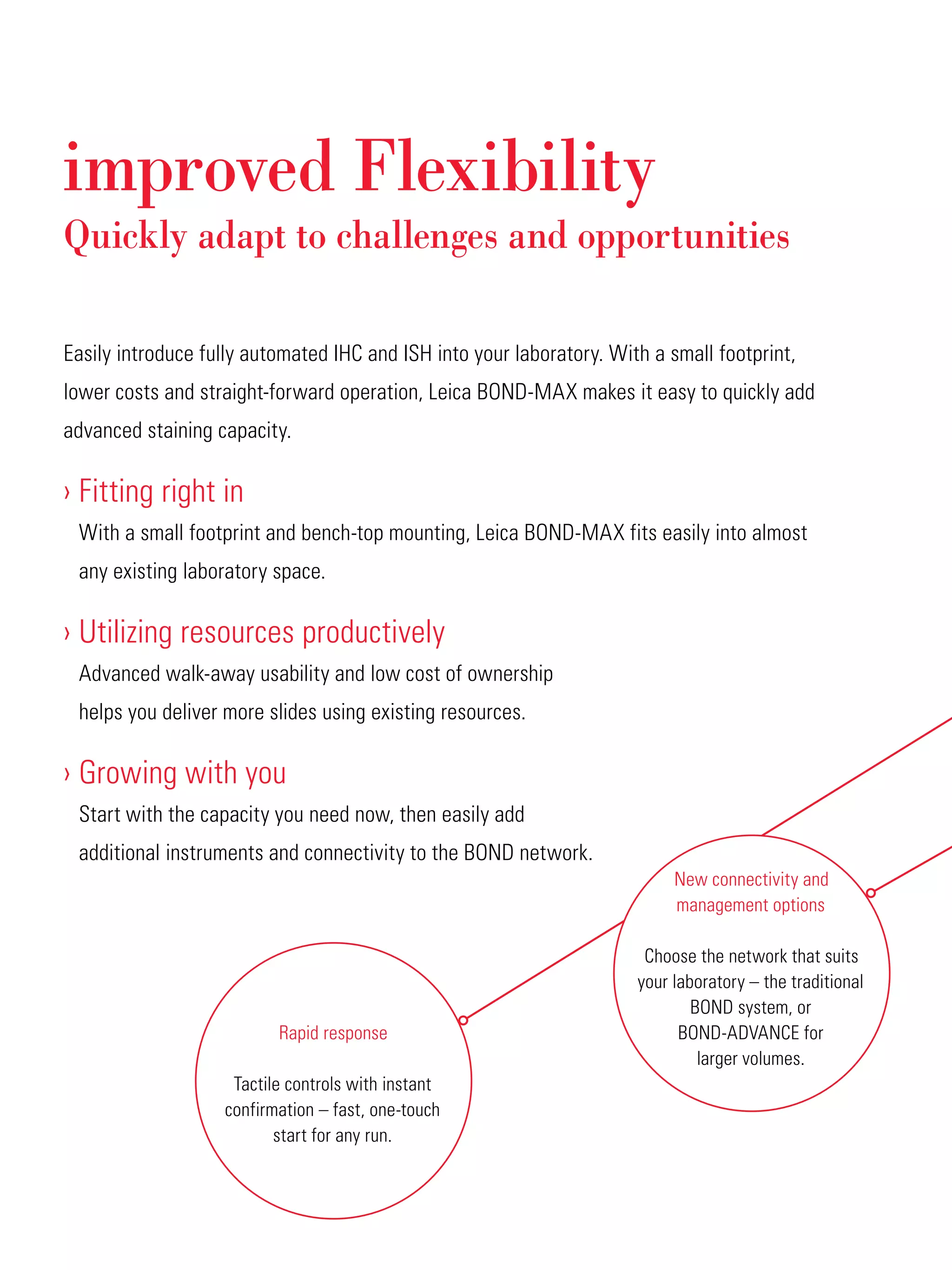 Leica BOND-MAX Instrument Brochure (95.11543 rev a_bond_max) | PDF