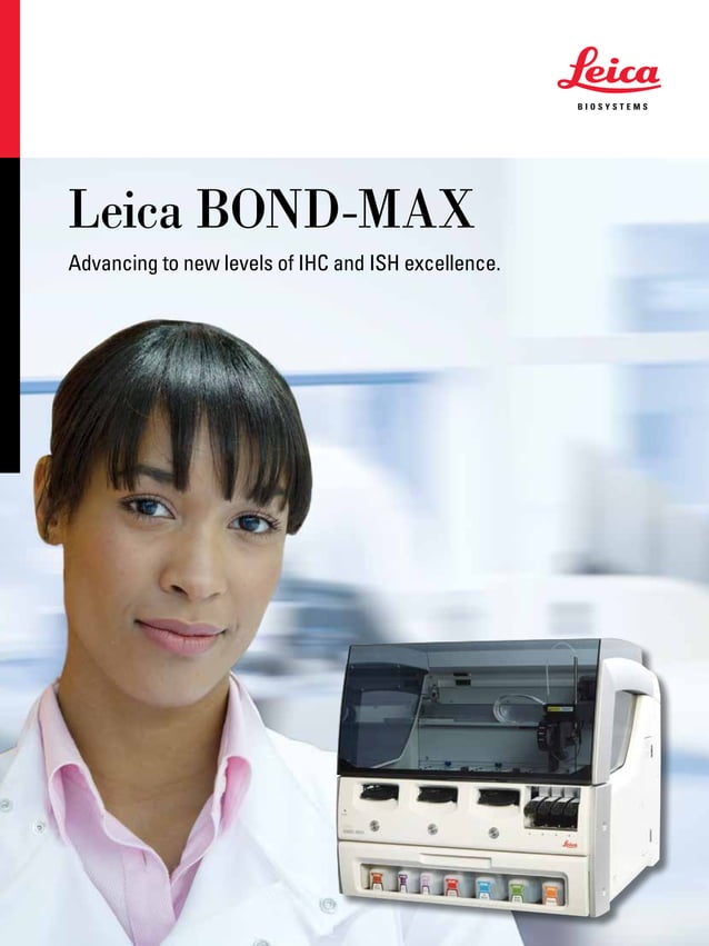 Leica BOND-MAX Instrument Brochure (95.11543 rev a_bond_max) | PDF
