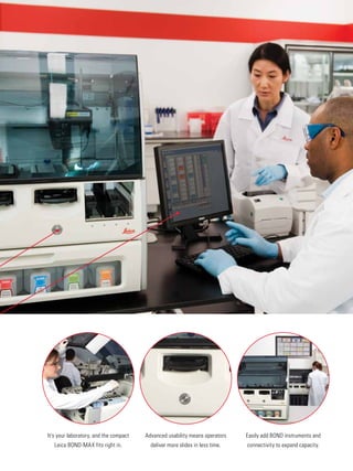 Leica BOND-MAX Instrument Brochure (95.11543 rev a_bond_max) | PDF