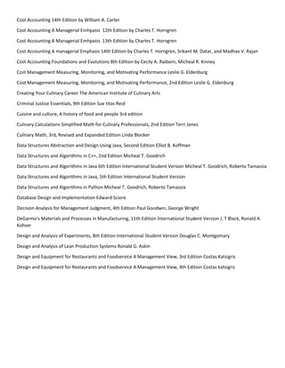 Test bank And Solutions Manual | PDF