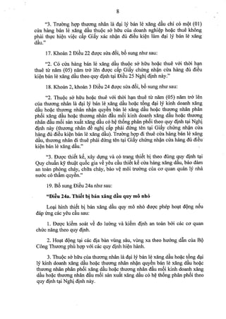 Nghi định về Kinh doanh xăng dầu | PDF | Free Download