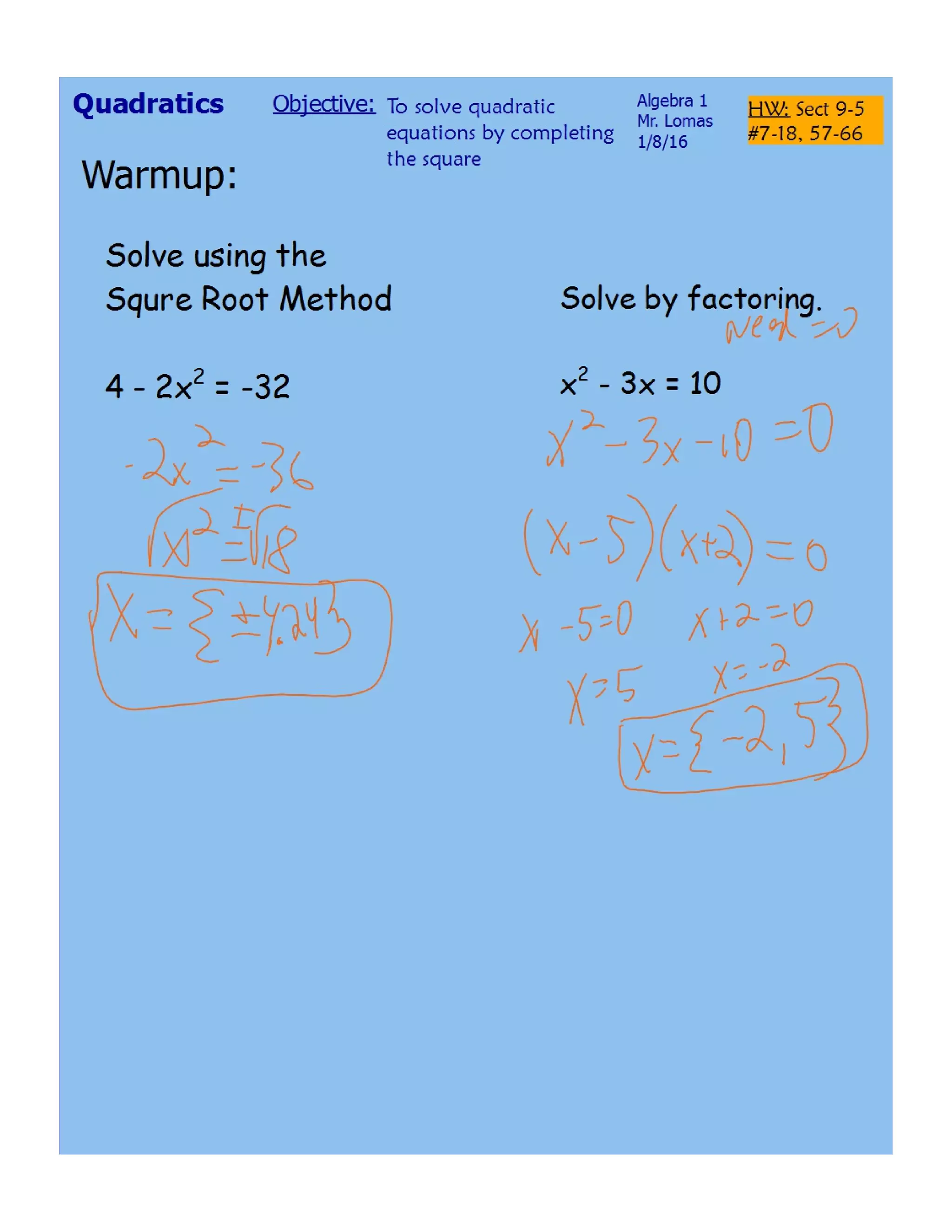 9-5 Solving Quadratics by Completing the Square.pdf