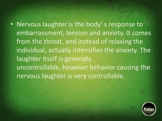 Nervous Laughter Control | PPTX