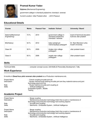 Fresherworld~resume | PDF
