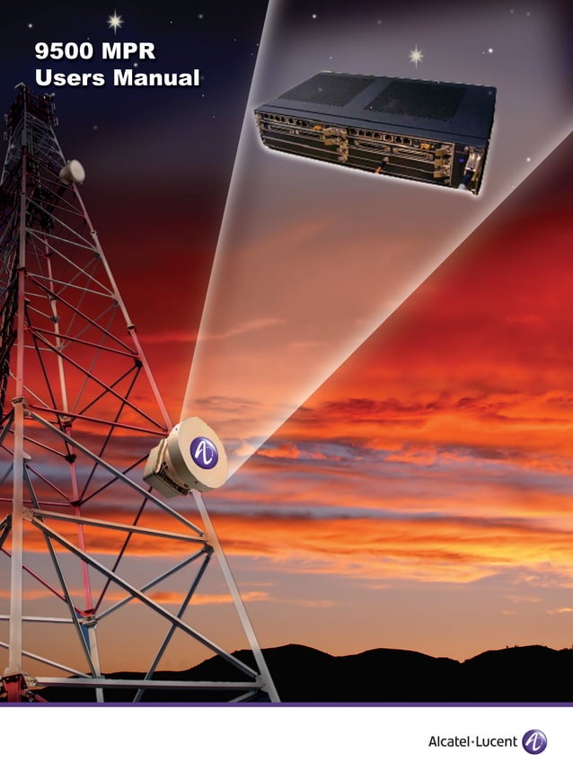 Alcatel Lucent 9500 mpr user manual | PDF | Computer Networking | Computing