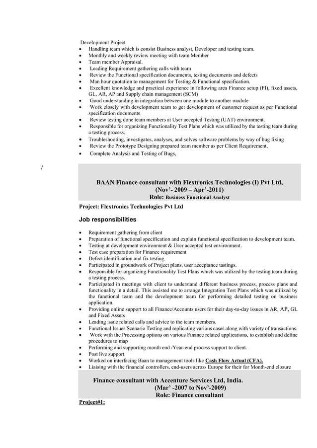 karthikeyan_profile-Project Manager | PDF