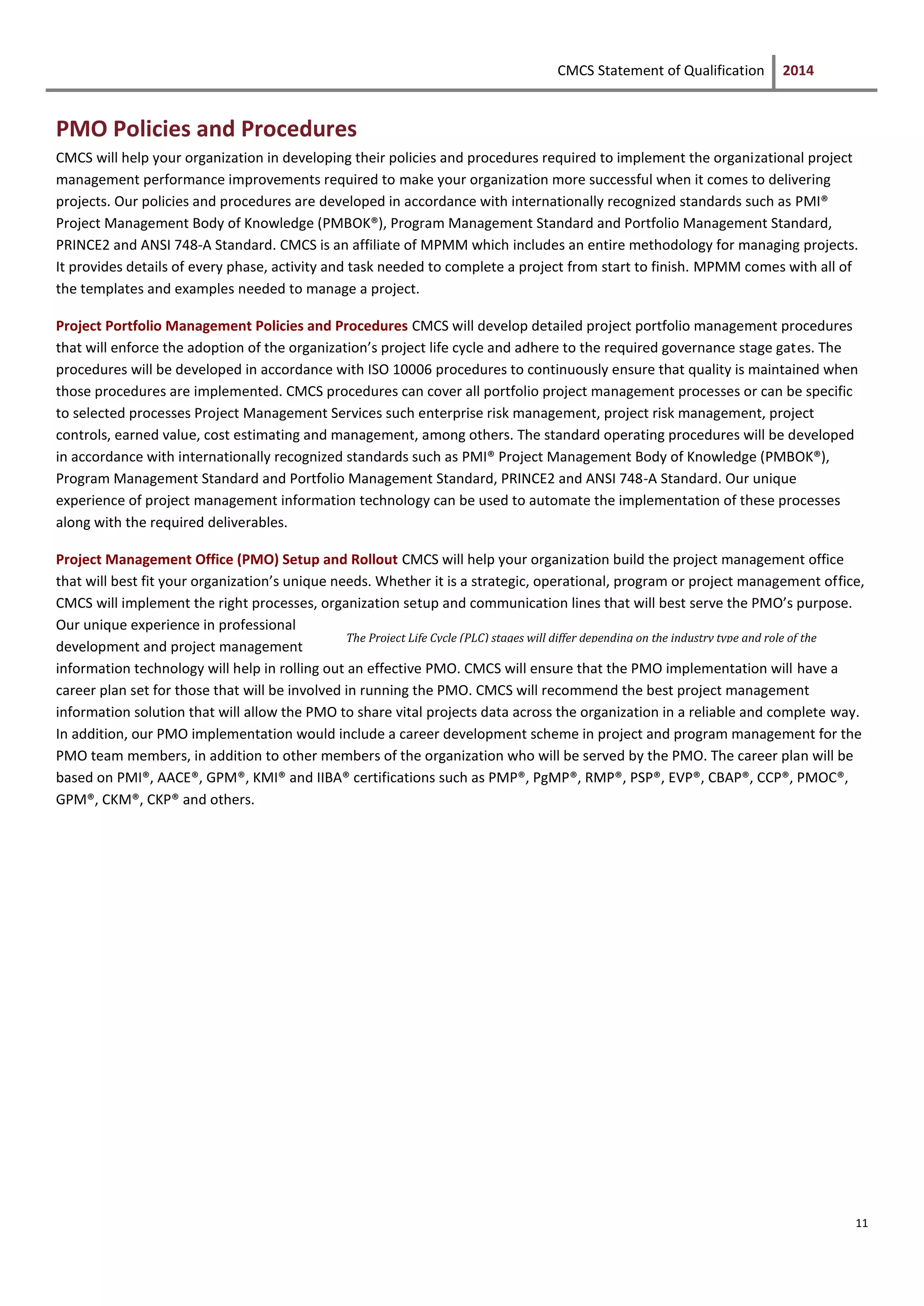 CMCSStatementofQualificationV17 | PDF