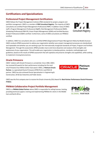 CMCSStatementofQualificationV17 | PDF