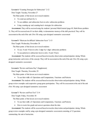 TWS Math Unit Overview | DOCX