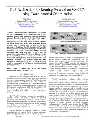 QoS Realization for Routing Protocol on VANETs using Combinatorial Optimizations | PDF