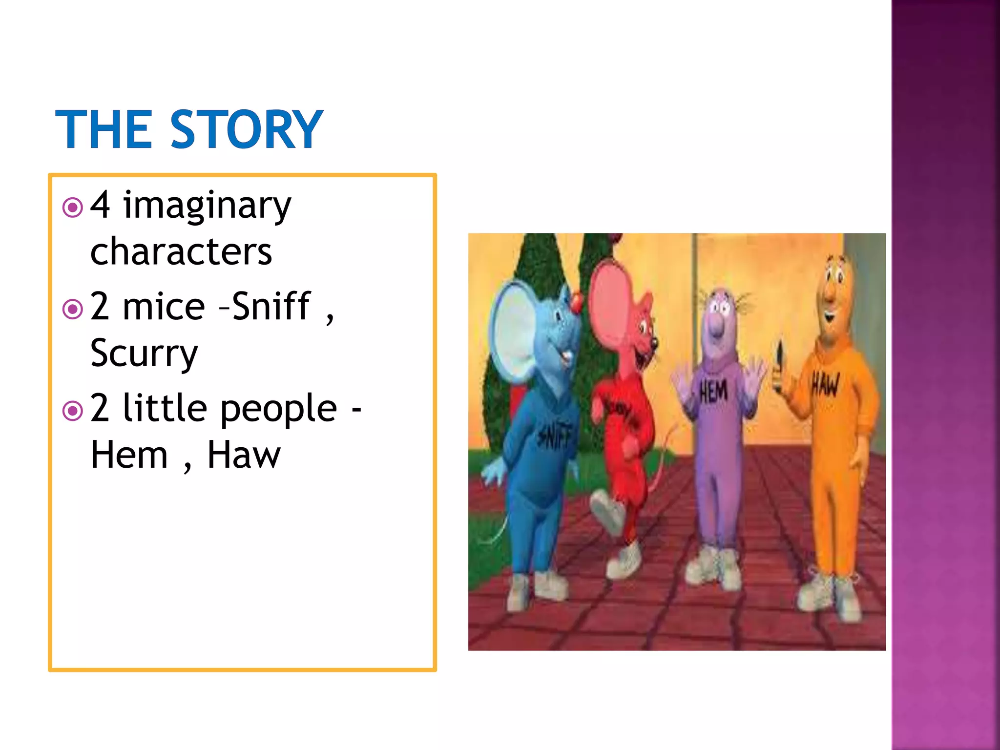 Presentation ON WHO MOVED MY CHEESE | PPTX