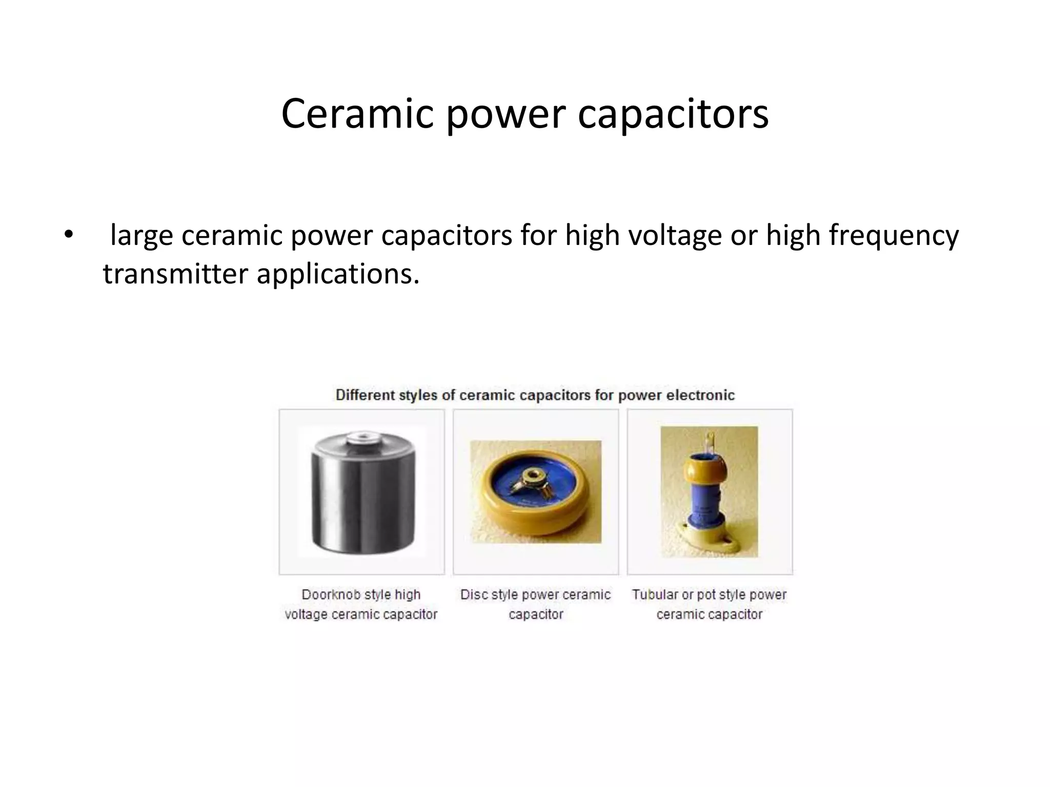 Ceramic Capacitor final | PPTX