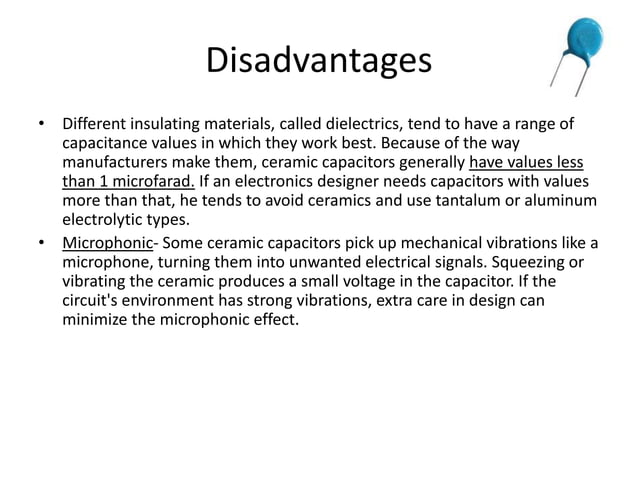 Ceramic Capacitor final | PPTX | Consumer Electronics | Technology & Computing